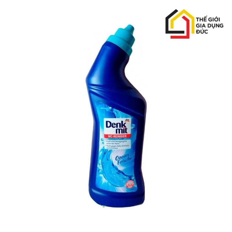 Dung dịch tẩy rửa bồn cầu, nhà vệ sinh Denkmit WC-Reiniger Ozean-Frische 1L