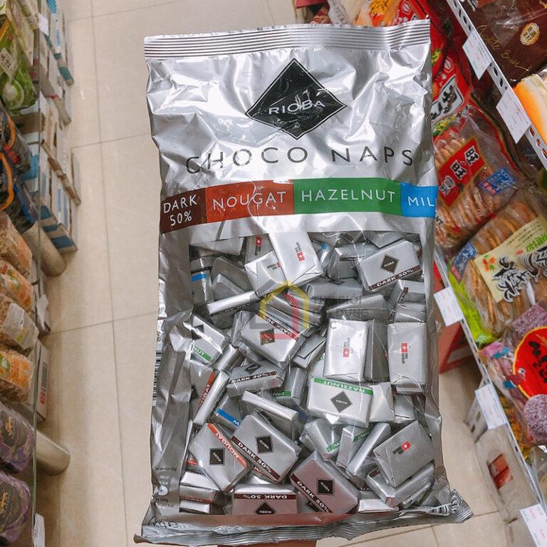 Kẹo Socola Rioba Choco naps - Coffe naps 1kg (Thuỵ Sỹ xuất Đức)