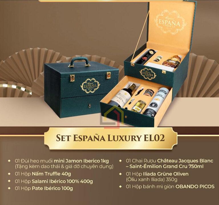 Set quà tặng España Iberico Premium EL02 sang trọng 2026