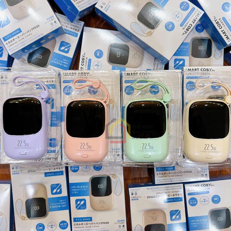 Pin sạc dự phòng mini Smart Coby Pro PD20